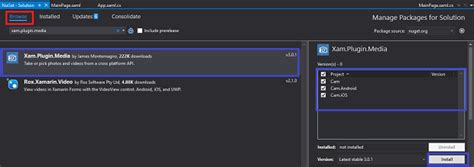 Xamarinforms Camera App