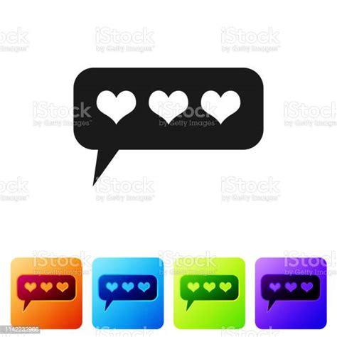 검은 색과 심장 아이콘 흰색 배경에 고립입니다 카운터 알림 아이콘입니다 추종자 채소 색상 사각형 버튼에 아이콘을 설정 합니다