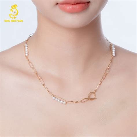 Dây Chuyền Ngọc Trai Thiết Kế Gdc153 Ngọc Trai Ngọc Hiền