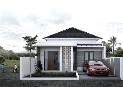 Fasad Rumah Modern Tropis Desain Rumah Impian