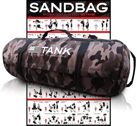 Tank Heavy Duty Workout Exercise Sandbags For Fitness Military
