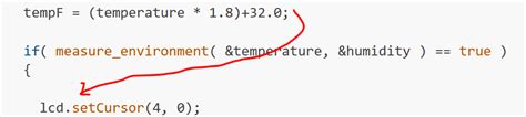 Converting Celsius To Fahrenheit Programming Arduino Forum
