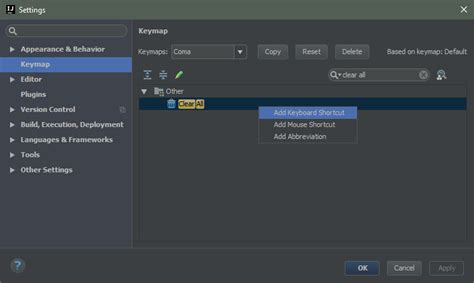 Logging Clear All Shortcut In Intellij Idea Run Console Log Stack