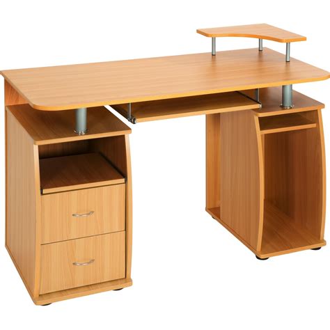 Computertisch PC Tisch Arbeitstisch Mit Schubladen Schreibtisch