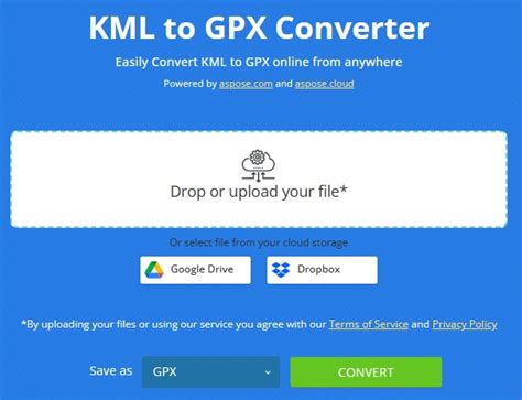 Convert KML To GPX Online KML GPX Google Maps