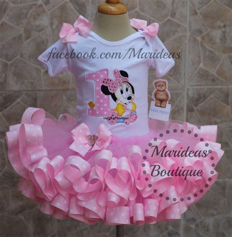 Conjunto Tutú Minnie Bebé Marideas Boutique