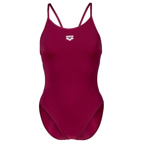 Arena Swimsuit Lace Back Solid Badeanzug Damen Online Kaufen Berg