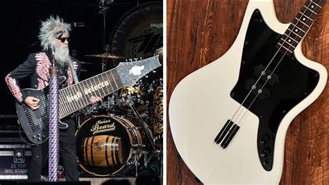 Zz Tops Elwood Francis Was Saddled With His 17 String Bass After A