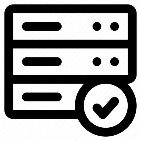 database hosting network server storage sync website icon