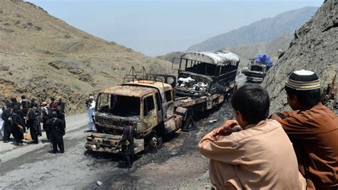 Gunmen Attack Nato Oil Tankers In Pakistan