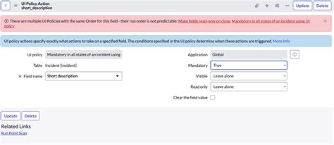 How To Order The Ui Policies Servicenow Community
