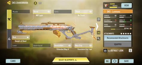 Current SKS Build Im Using Open For Recommendations R CallOfDutyMobile