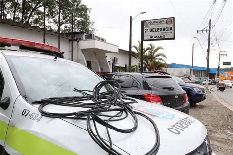Dois Suspeitos De Furtar Cabos De Semáforo São Detidos Em Suzano