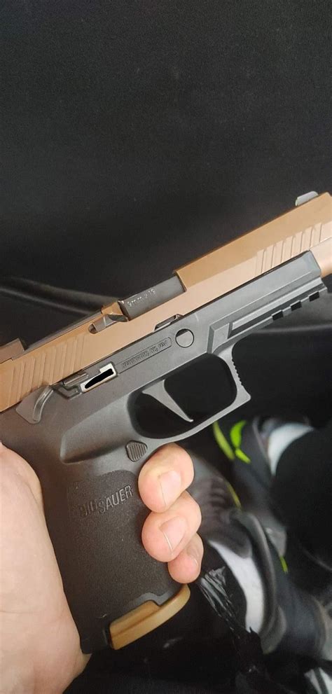 Finally Got A Flat Trigger For My M17 And I Couldnt Believe Just How Much Nicer And Lighter The