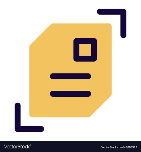 Scanner For Digital Files Security Royalty Free Vector Image