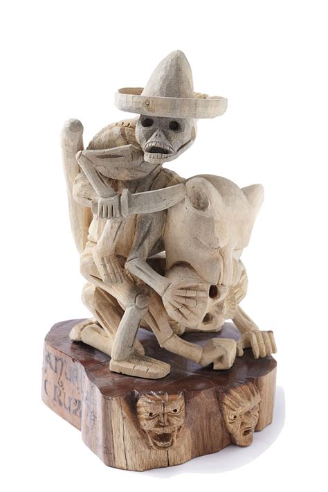 Manuel Cruz Prudencio Fusion Vibora Buho Wood Carving Alebrije