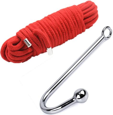 10 Meters Soft Bdsm Rope Bandage With Anal Hook Harness Bondage Adult