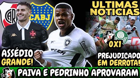 URGENTE PEDRINHO E PAIVA APROVAM CONTRATAÇÃO VEGETTI SOFRE FORTE