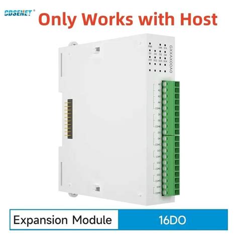 Expansion 16do Remote Io Module Rs485 Ethernet Cdsenet Gxxax00a0 Analog Switch Acquisition