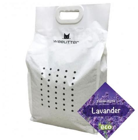 Weelitter Lavander соева котешка тоалетна с аромат лавандула