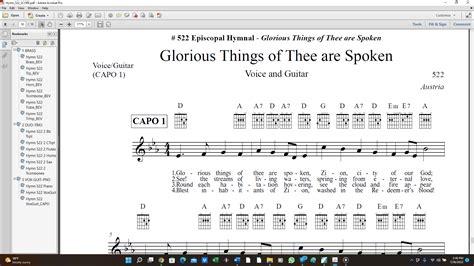 Glorious Things Of Thee Are Spoken Cuthbertpraise
