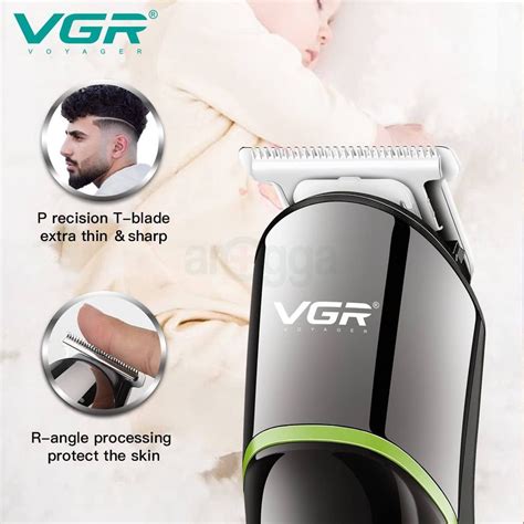 VGR V Professional Rechargeable Cordless Beard Hair Trimmer Arogga Beauty Store