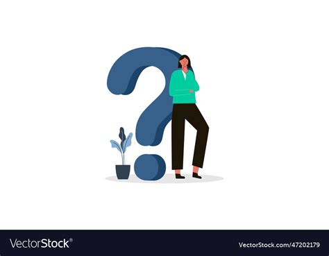Frequently Asked Questions Concept Royalty Free Vector Image
