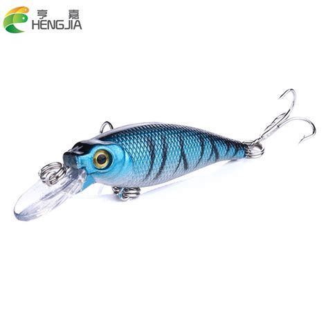 Best Quality Hengjia New Minnow Fishing Lures 65cm 5g 8 Hooks Hard