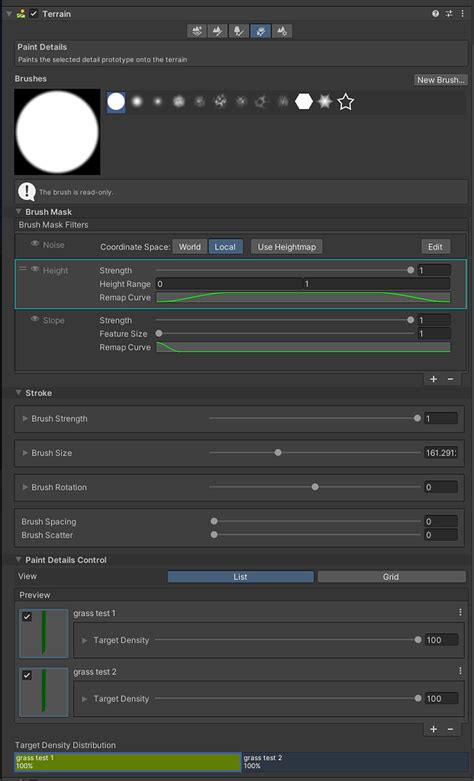 BrushMask Filters Are Finally Supported For Grass Detail Paint Tool