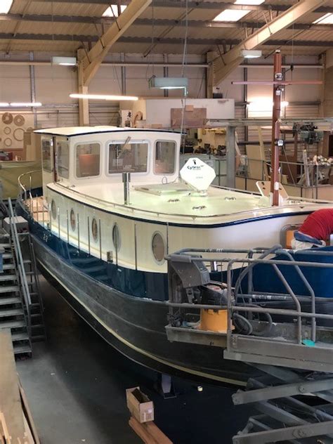 49m Motor Piper Boats Dutch Style Barge Bespoke Boat