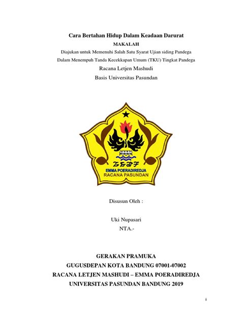 Makalah Unpas Pdf