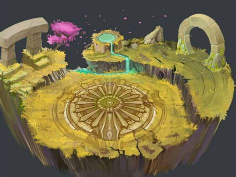 Landscapes Illustration Game Art Designs Themes Templates And