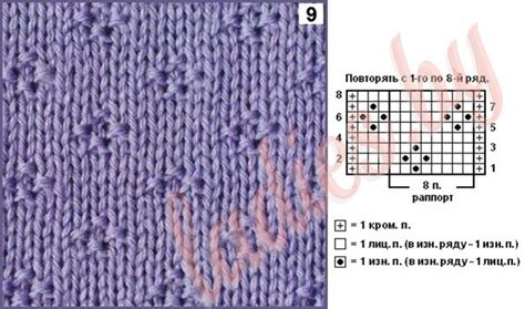 Простые рельефные узоры спицами Ткацкие станки Вязаные стежки Машинка для вязания