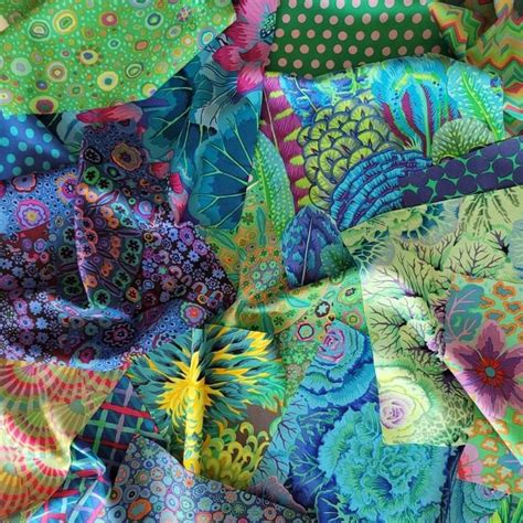 10 CHARM PACK 42 Fabric Pieces From The Kaffe Etsy Charm Pack Fabric Stash Car Quilt