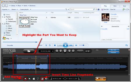 How To Trim An MP File In Windows Media Player