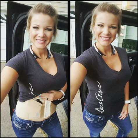 Starting A Trend Women Posing For Pictures With Guns To Support Open
