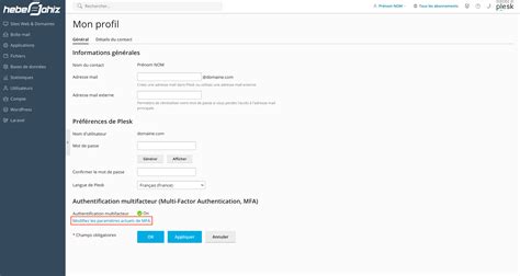 How Can I Disable Multi Factor Authentication On Plesk Heberjahiz