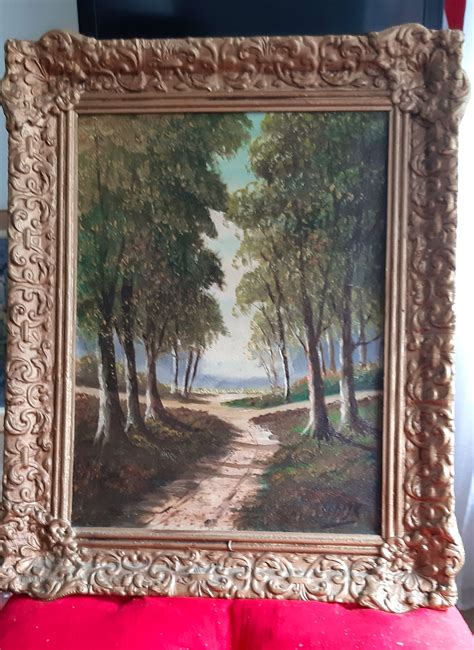 Jos Van Dijk Landschap Bosgezicht Verkocht Kunstveiling Nl