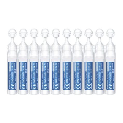 Disposable CE Sterile Eyewash Nasal Irrigation Solution Bfs Sodium