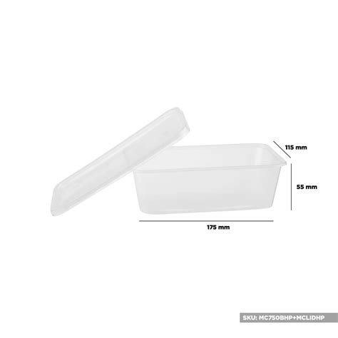 Clear Rectangle Microwavable Container Shop Online