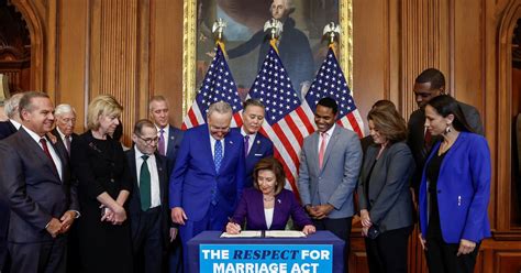 Us Congress Passes Landmark Bill Protecting Same Sex Marriage Reuters