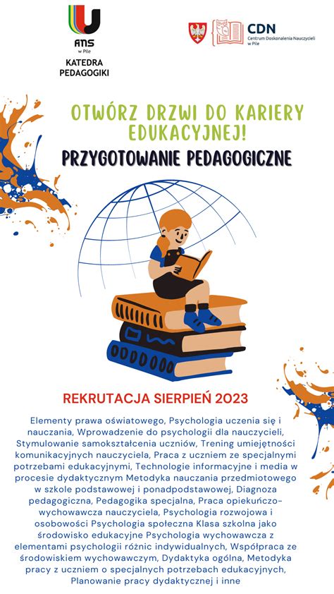 Studia podyplomowe sierpień 2023 Centrum Doskonalenia Nauczycieli w