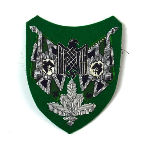 Reproduction German Third Reich Army Standard Bearers Patch Pioneer