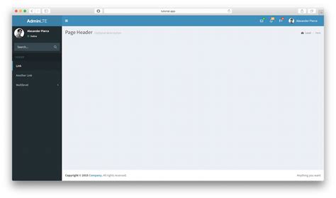 Integrate AdminLTE With Laravel 5 AdminLTE IO