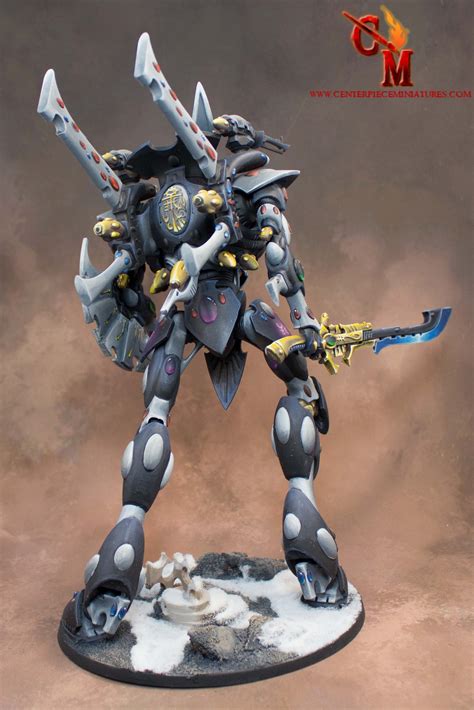 Eldar Wraith Knight With Magnetised Weapons Centerpiece Miniatures