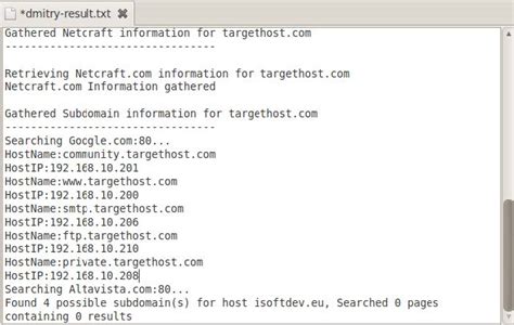 第四章 信息收集 《kali Linux 秘籍 中文版》