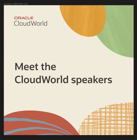 Yildiz Taylan ☁ On Linkedin Meet The Cloudworld Speakers
