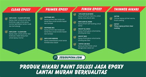Jasa Epoxy Lantai Murah Berkualitas Terbaik Seribupena News