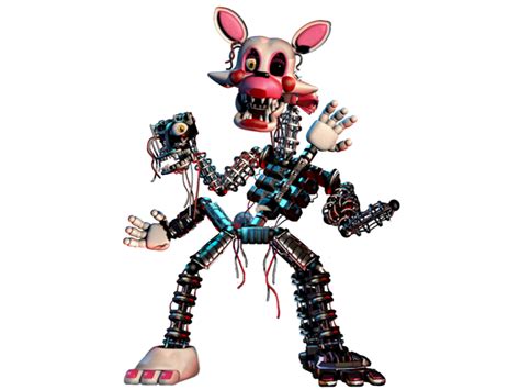 Archivo 3d Mangle Cosplay Furry Animatronic Traje Completo Five Nights