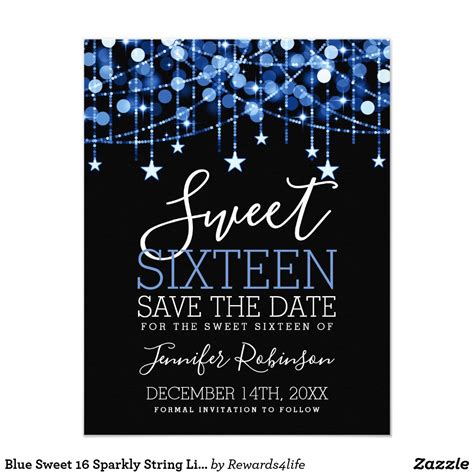 Sweet 16 Save The Date Templates Printable Word Searches